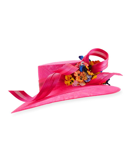 Philip Treacy hat - Carrie Colbert