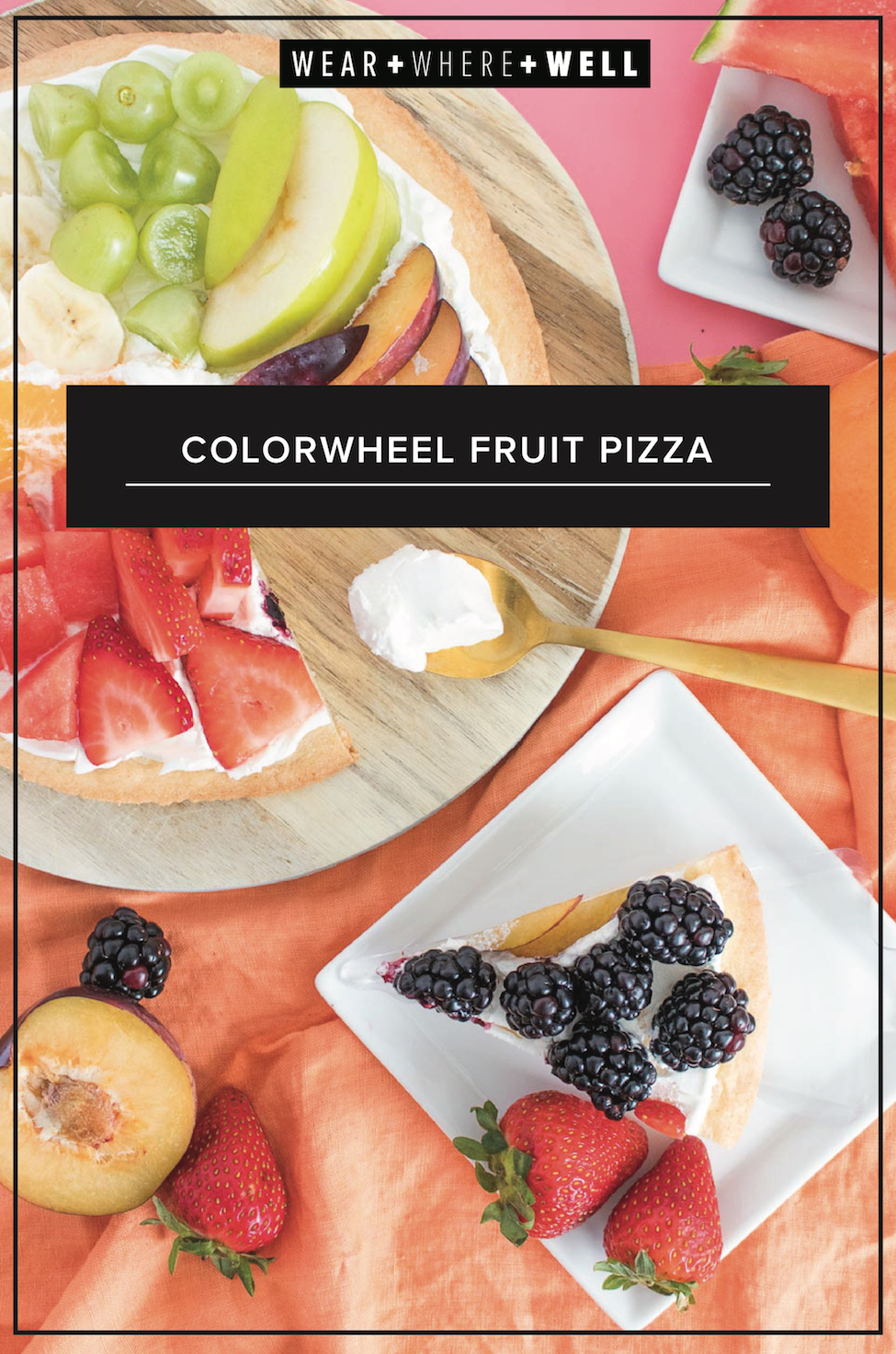 colorwheel fruit pizza - Carrie Colbert