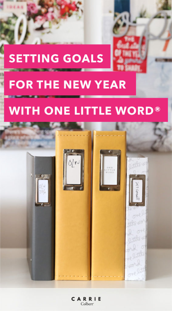 One Little Word Can Make a Big Difference - Carrie Colbert