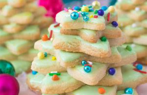 How to Make Christmas Tree Cookie Stacks - Carrie Colbert