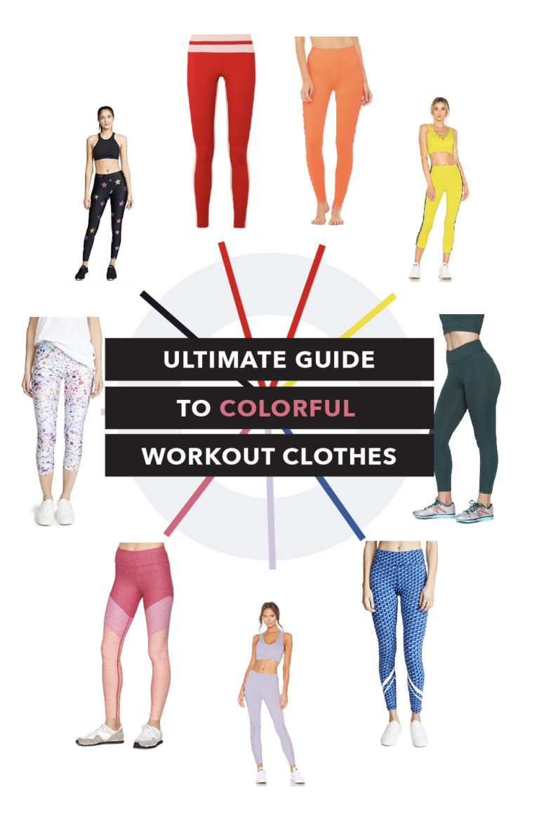 You'll Love This Rainbow of Colorful Workout Apparel - Carrie Colbert