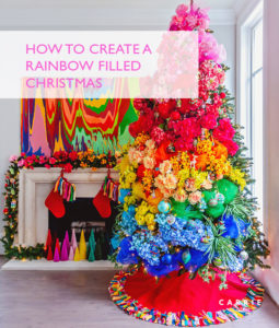 5 Ideas for Creating the Most Beautiful Rainbow Christmas - Carrie Colbert